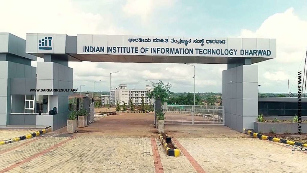 IIIT Dharwad Recruitment 2023 Apply Now Asst, JE, Technician Post