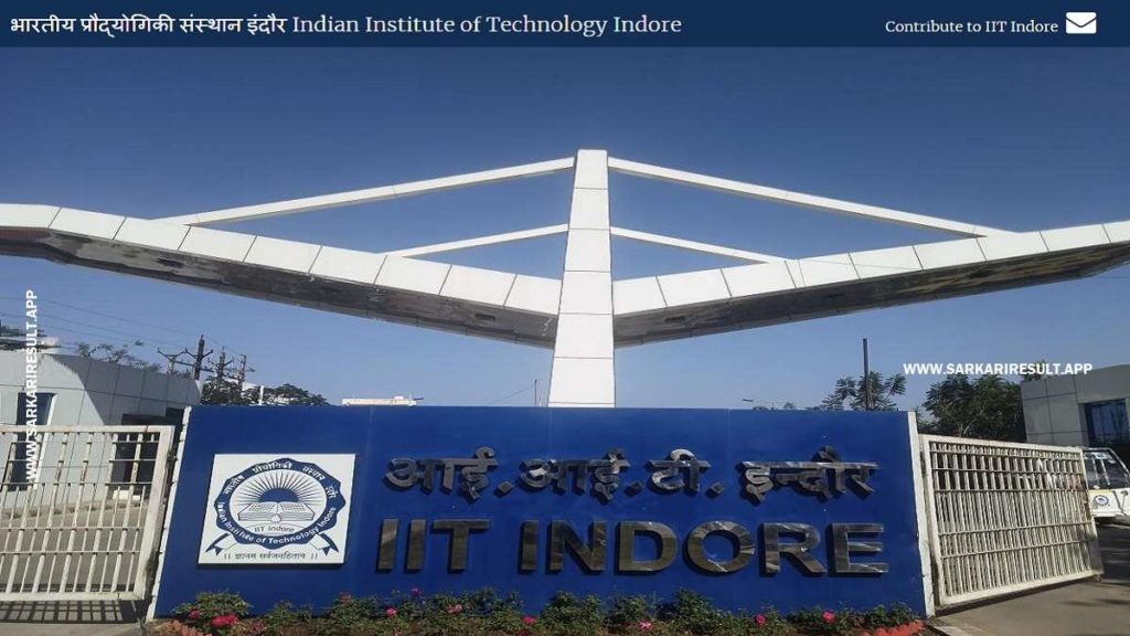 IIT Indore Research Assistant Recruitment 2025 Apply Offline 01 Post